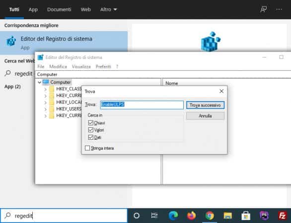 Schermo nero Windows dopo accesso - Giorgio Pregnolato