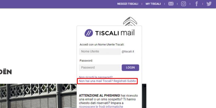 Come funziona Tiscali mail su PC e smartphone - Giorgio Pregnolato