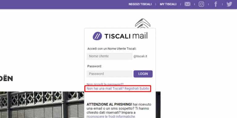 Come funziona Tiscali mail su PC e smartphone - Giorgio Pregnolato
